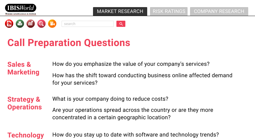 iExpert Summary Reports | IBISWorld